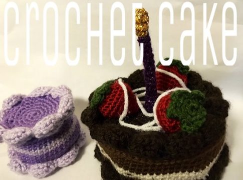 25 DIY Crochet Cake Patterns | How to Crochet a Cake - Crocht