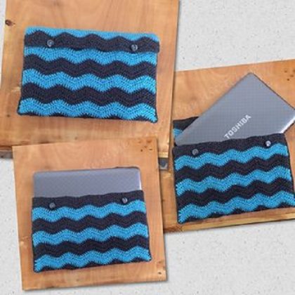 23 DIY Crochet Laptop Cases Patterns For Beginners - Crocht