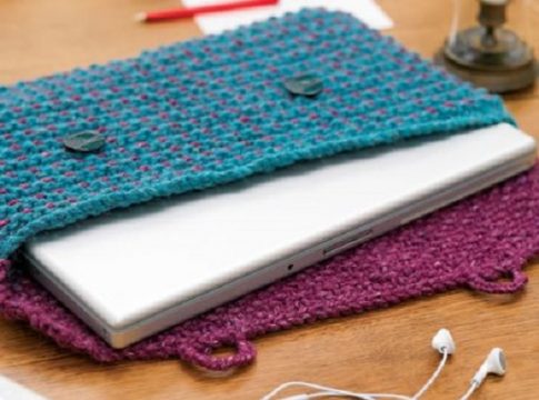 23 DIY Crochet Laptop Cases Patterns For Beginners - Crocht