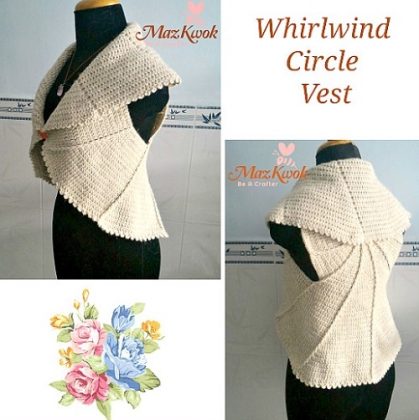 24 Free Crochet Circular Vest Patterns You Should Try! - Crocht