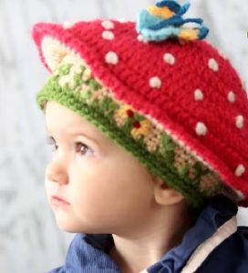 21 Adorable Crochet Mushroom Hat and Cap Patterns - Crocht