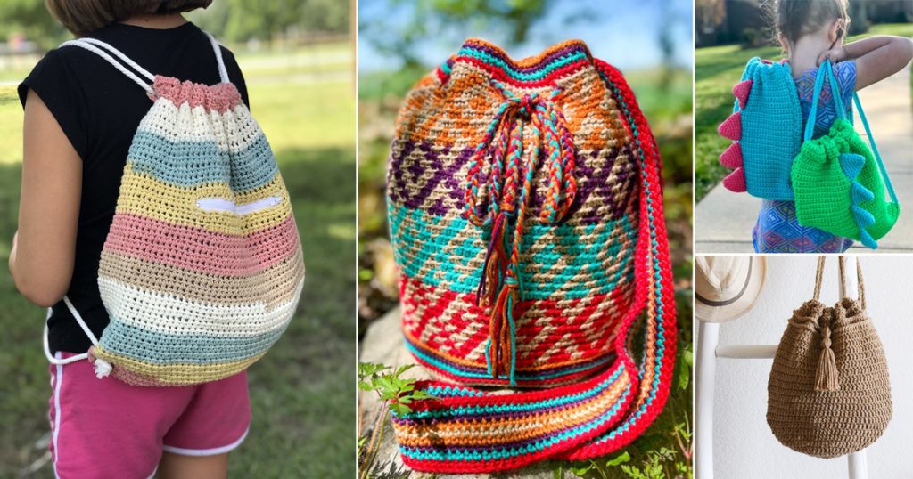 30 DIY Crochet Backpack Pattern Ideas - Crocht