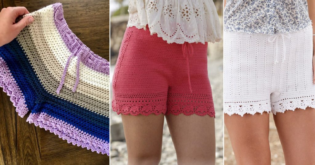 24 Crochet Shorts Free Patterns - Crocht