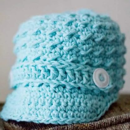 13 Newsboy Hat Free Crochet Patterns - Crocht