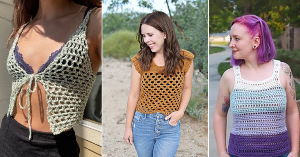 19 Diy Crochet Mesh Top Pattern Crocht
