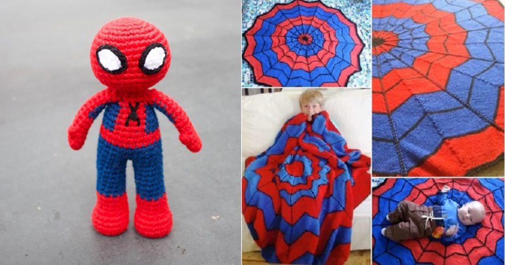 8 DIY Crochet Spiderman Pattern Ideas - Crocht