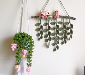 14 Easy DIY Crochet Vine Patterns - Crocht