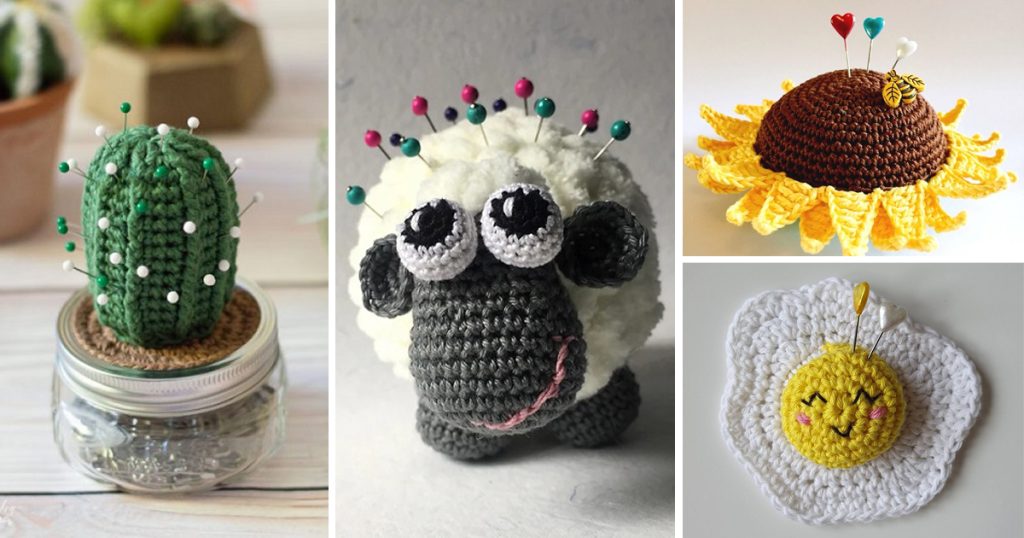 17 Free Crochet Pincushion Patterns - Crocht