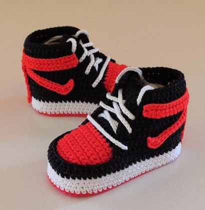 10 Free Crochet Sneaker Patterns for Adults and Kids - Crocht