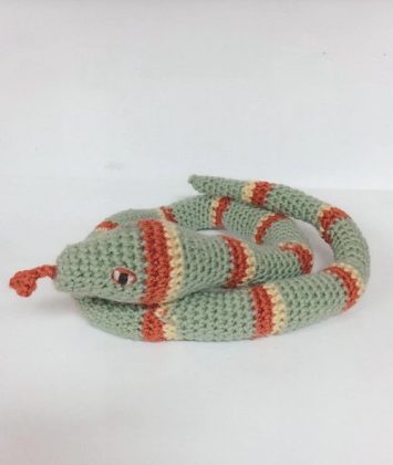 14 Free Amigurumi Snake Crochet Patterns - Crocht