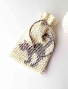 11 Free Crochet Cat Bag Patterns - Crocht