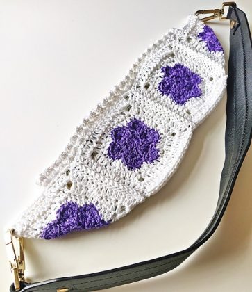 14 Free Crochet Crossbody Bum Bag Patterns - Crocht