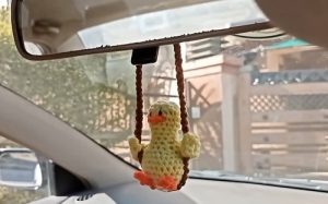10 Free Crochet Car Hanging Patterns - Crocht