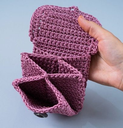 10 Tri-Fold Wallet Free Crochet Patterns - Crocht