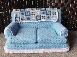 8 Free Crochet Cat Couch Patterns - Crocht