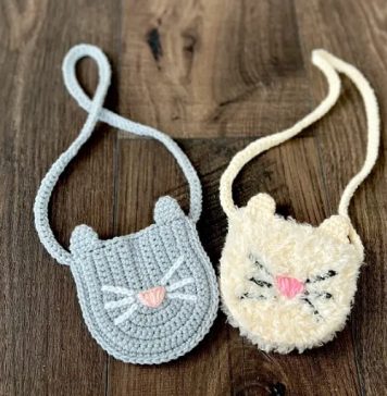 11 Free Crochet Cat Bag Patterns - Crocht