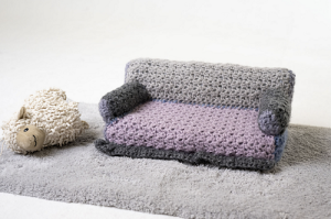 8 Free Crochet Cat Couch Patterns - Crocht
