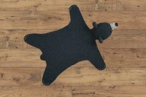 10 Crochet Animal Rug Free Patterns - Crocht