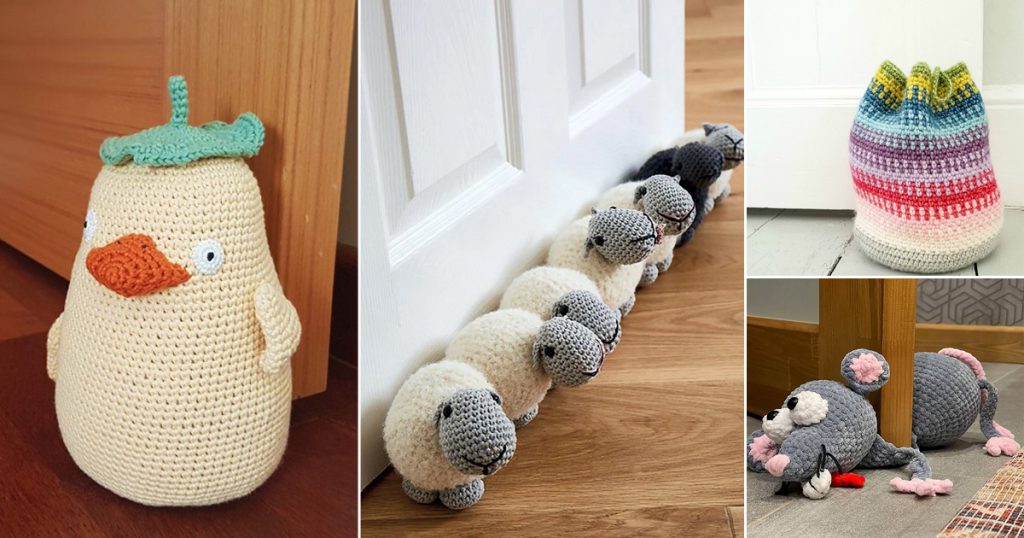 25 Crochet Doorstop Free Patterns and Ideas - Crocht