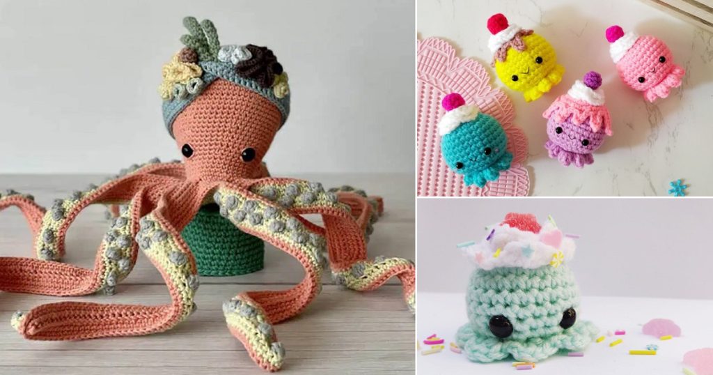 16 Crochet Octopus Free Patterns - Crocht