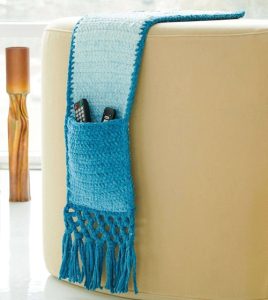 10 Crochet Remote Holder Free Patterns - Crocht
