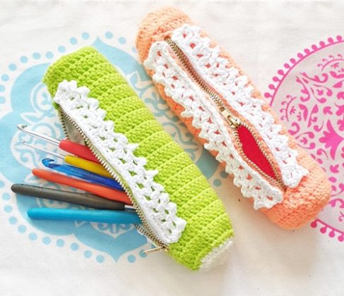 17 Crochet Hook Organizer Case Free Patterns - Crocht