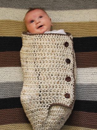 15 Baby Cocoon Free Crochet Patterns - Crocht