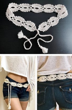 14 Crochet Belt Free Patterns - Crocht