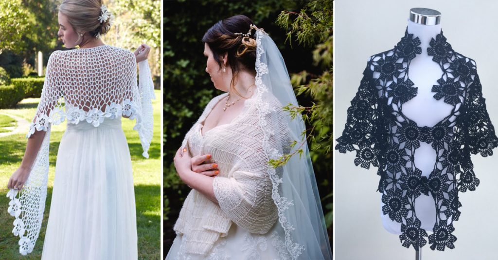 8 Wedding Shawl Free Crochet Patterns - Crocht