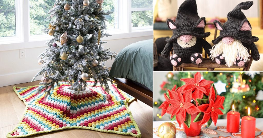 25 Christmas Gifts Free Crochet Patterns - Crocht