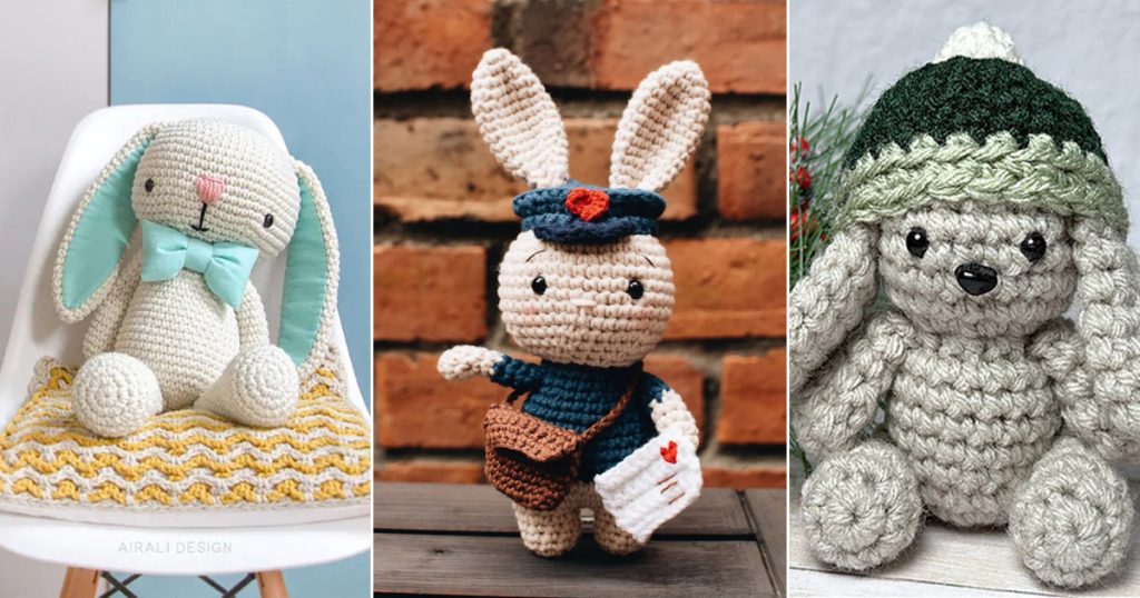 13 Crochet Rabbits Free Patterns - Crocht