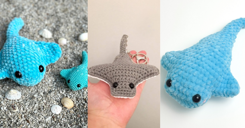 8 Crochet Stingray Free Patterns - Crocht