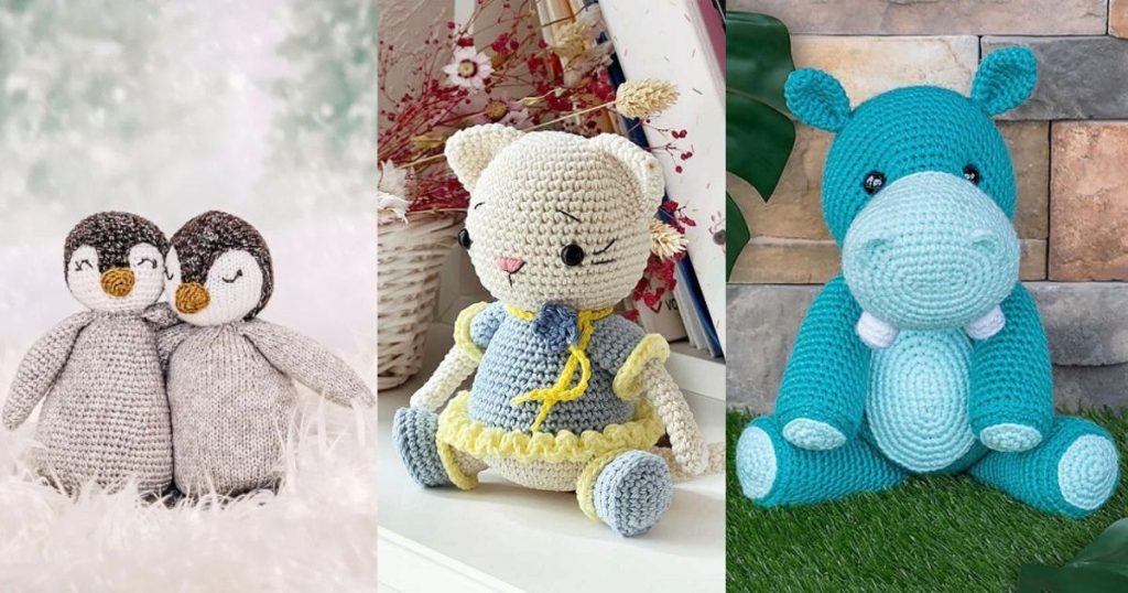 23 Crochet Stuffed Animals Free Patterns - Crocht