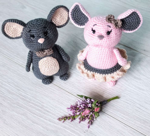 14 Crochet Mouse Free Patterns - Crocht