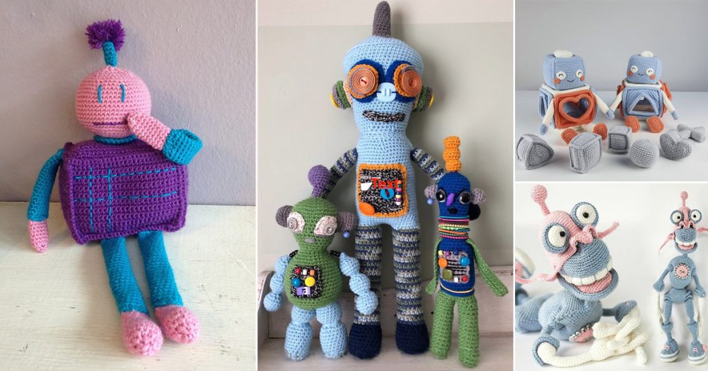 13 Crochet Robot Free Patterns - Crocht