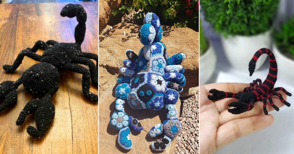 6 Crochet Scorpion Free Patterns - Crocht