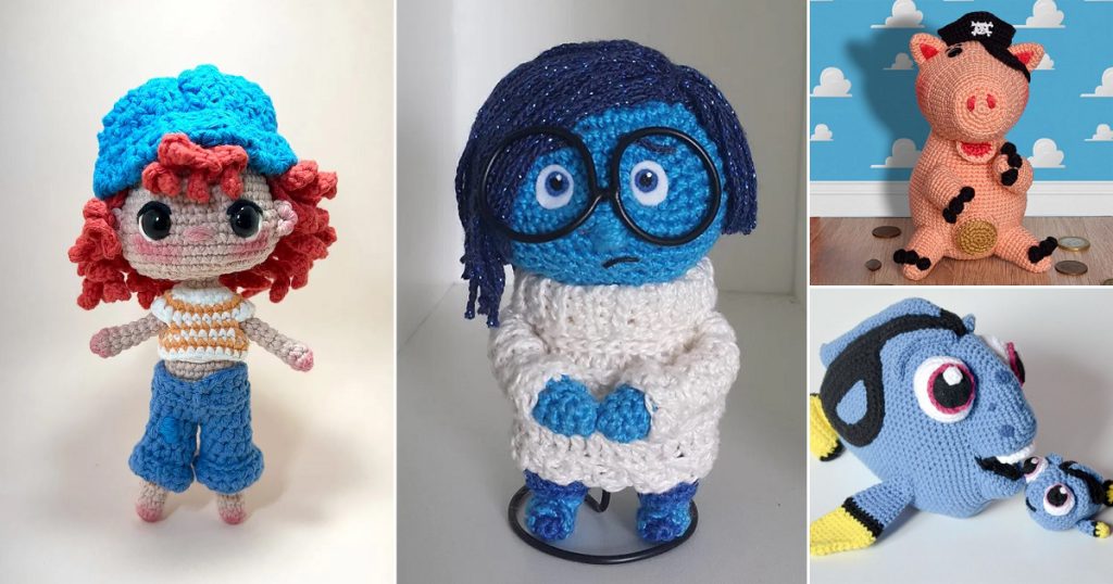 15 Crochet Pixar Toys Free Patterns - Crocht