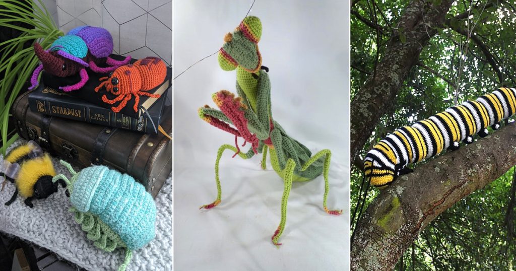 19 Crochet Insects Free Patterns - Crocht