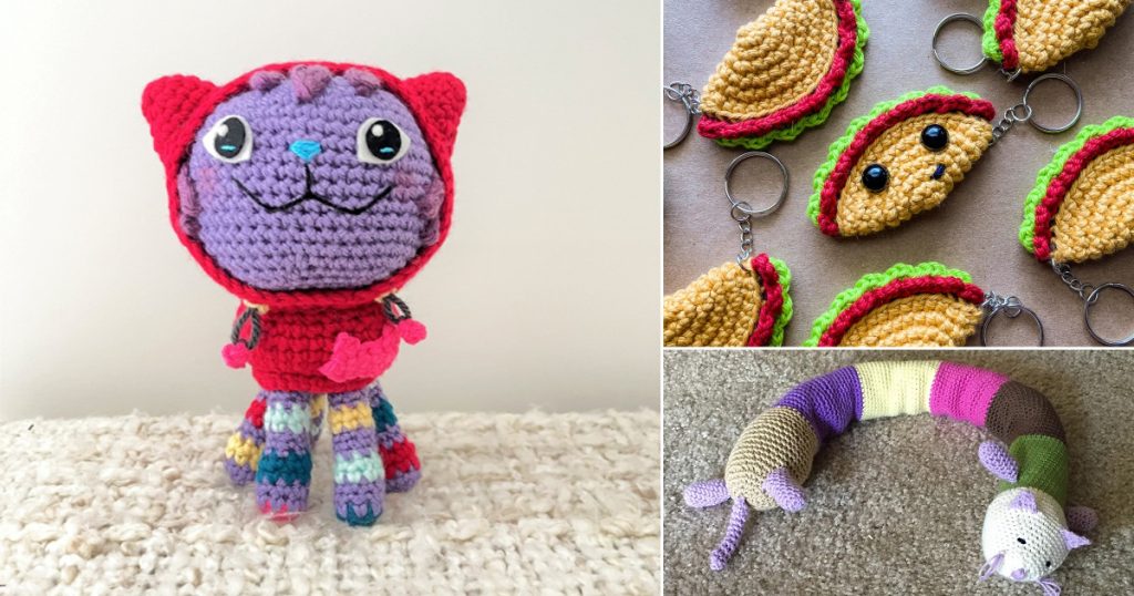 12 Catnip Toys Free Crochet Patterns - Crocht