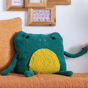 21 Crochet Animal Pillows Free Patterns - Crocht
