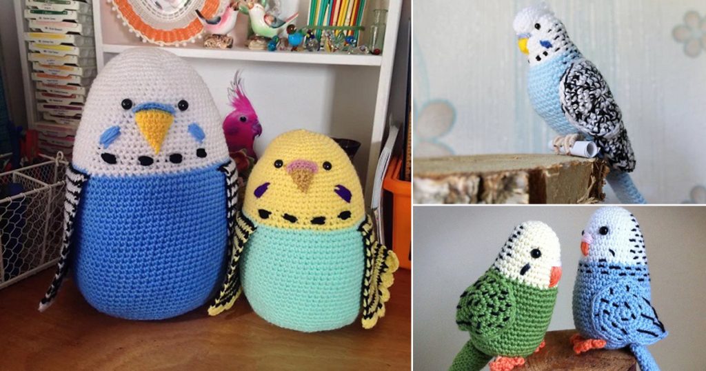 9 Crochet Budgies Free Patterns - Crocht