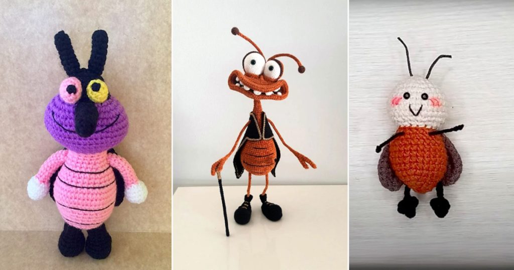 7 Crochet Cockroach Free Patterns - Crocht
