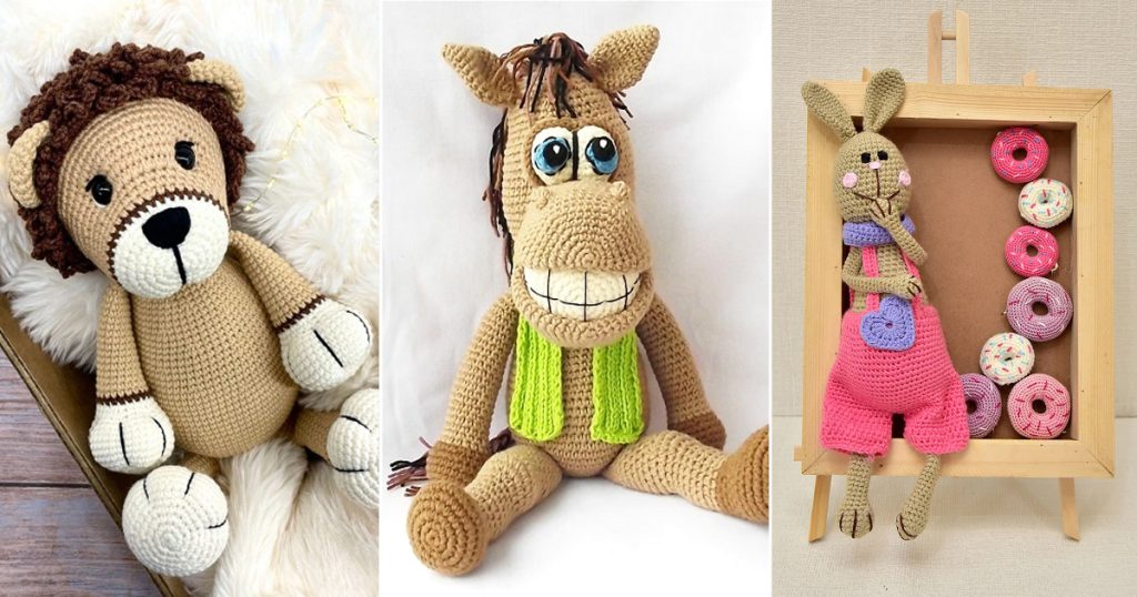 17 Crochet Cuddly Toys Free Patterns - Crocht