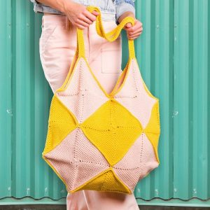 15 Large Crochet Handbags Free Patterns - Crocht