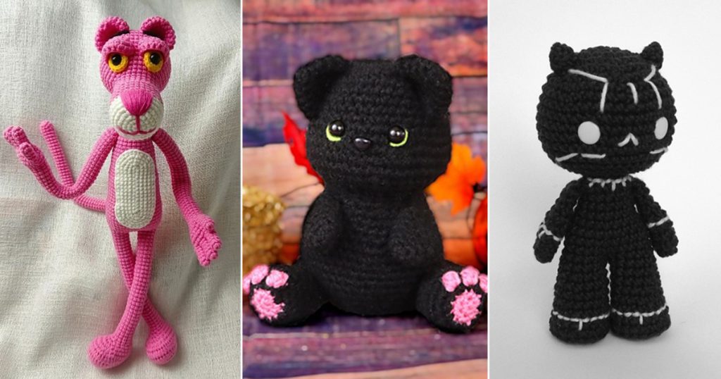 13 Panther Free Crochet Patterns - Crocht