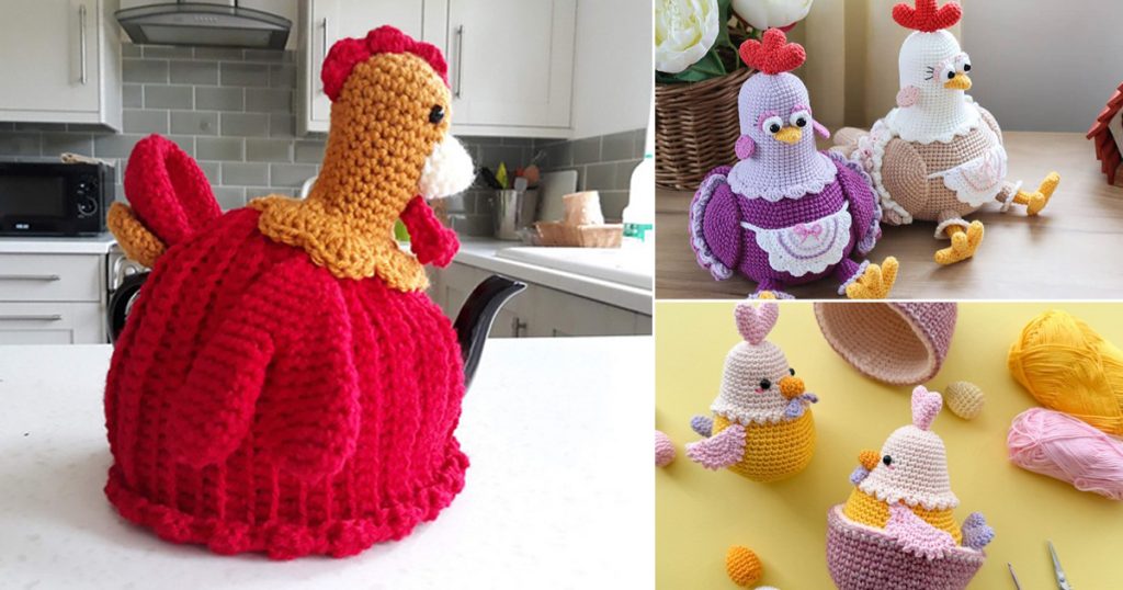 17 Unique Crochet Chicken Free Patterns - Crocht