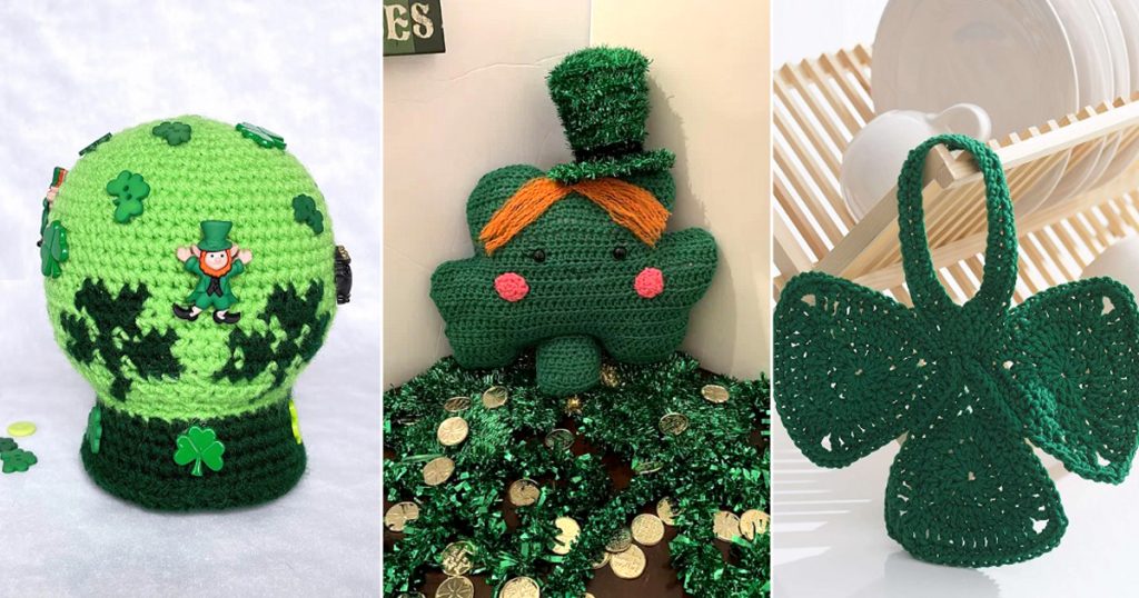 19 Unique Crochet Shamrock Free Patterns - Crocht