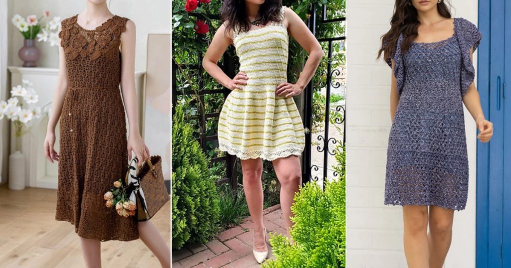 13 Summer Date Night Dress Free Crochet Patterns - Crocht