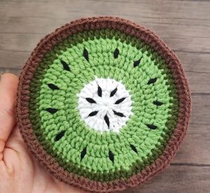 12 Crochet Fruit Coasters Free Patterns - Crocht