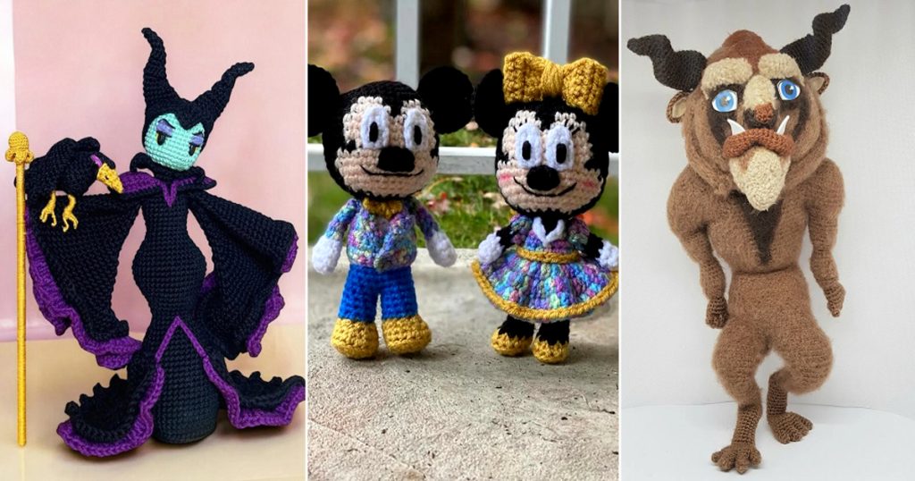 20 Crochet Disney Toys Free Patterns - Crocht